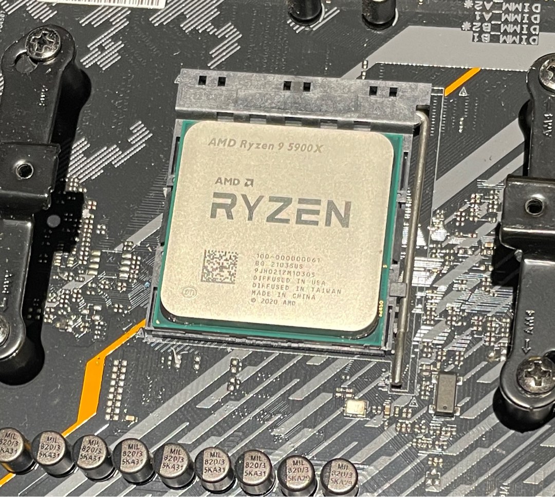 AMD Ryzen 9 5900X 12-core, 24-Thread Unlocked, Computers & Tech, Parts ...