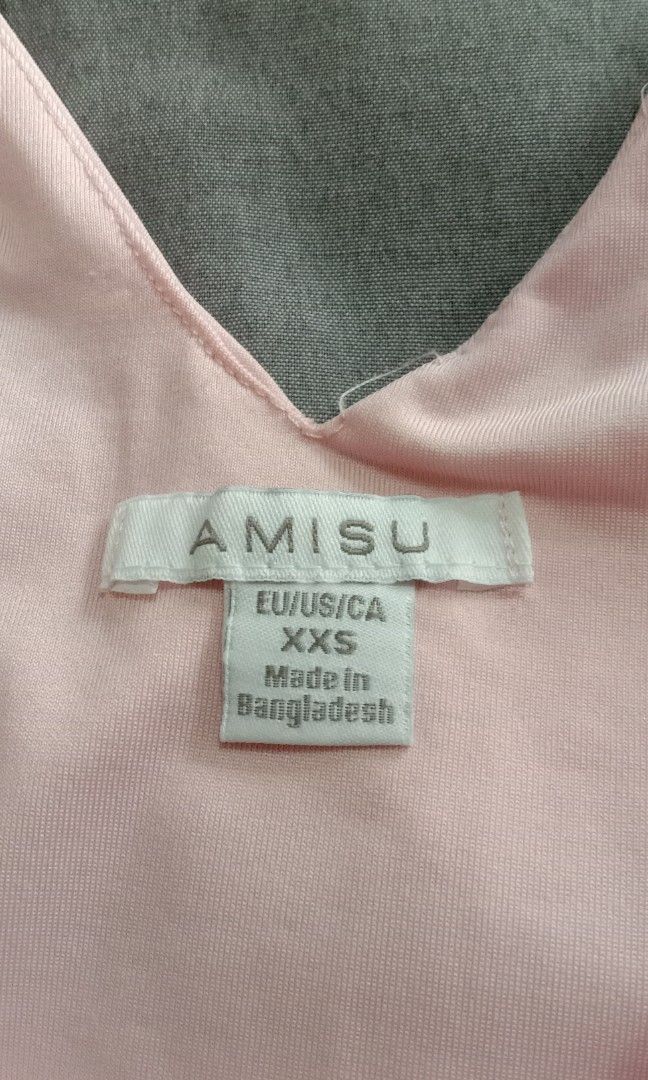 Amisu One Piece (Pastel Pink), Women's Fashion, Swimwear, Bikinis ...