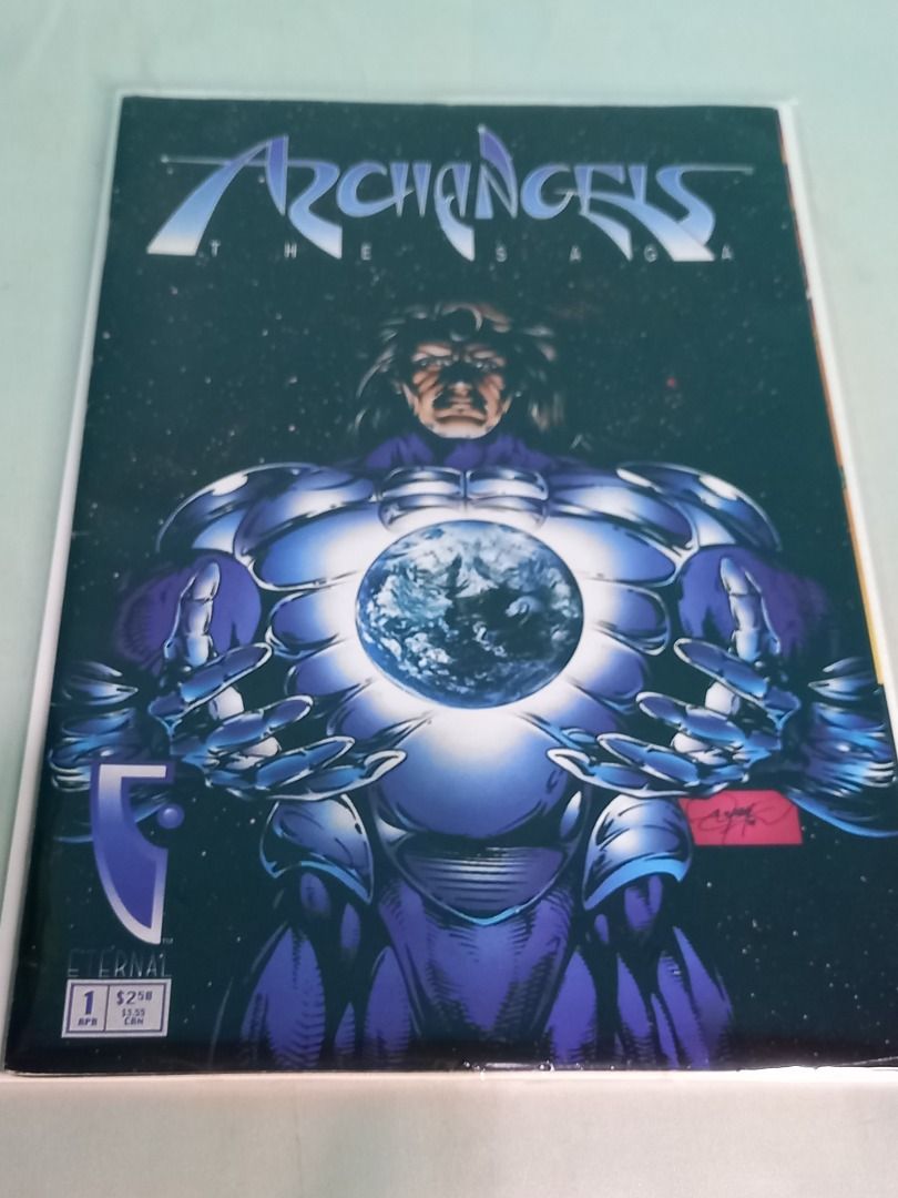Archangels The Saga #1 First Printing April 1995, Hobbies & Toys, Books ...