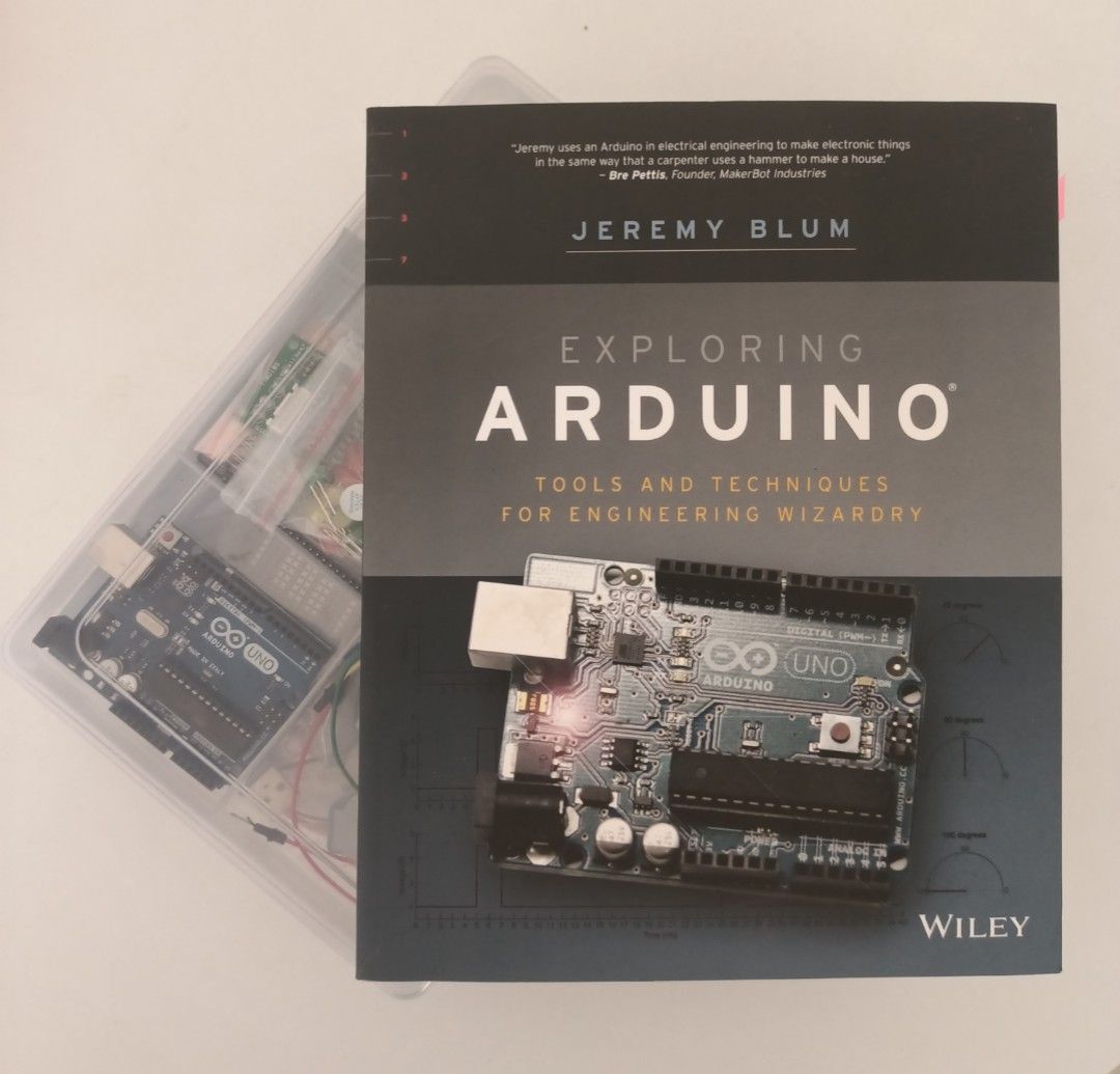 Arduino set (Book + Toolkit), Computers & Tech, Parts & Accessories, Other Accessories on Carousell