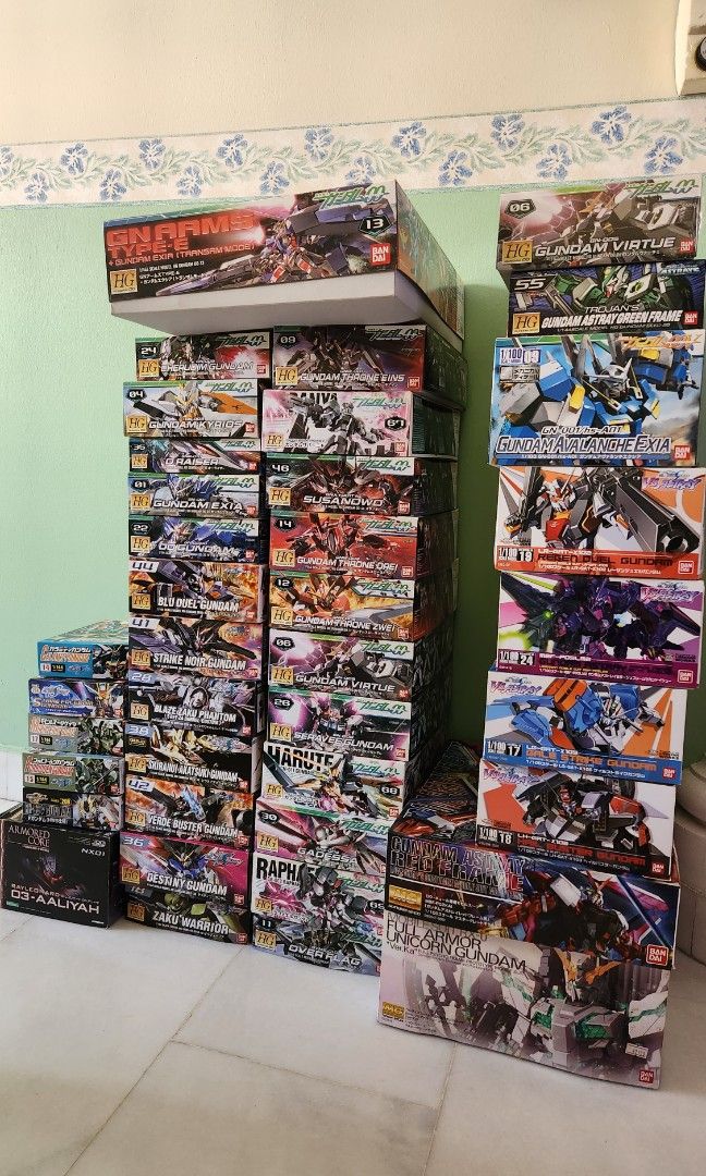 Assorted Gunpla, Hobbies & Toys, Toys & Games on Carousell