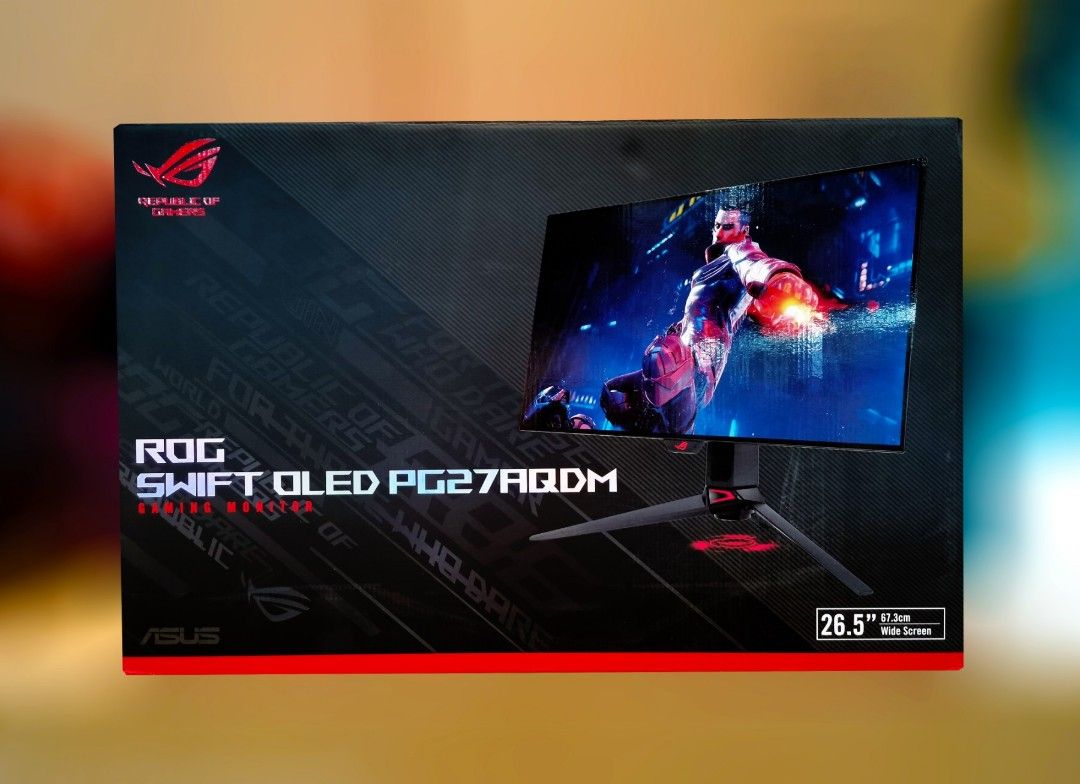 ASUS ROG SWIFT OLED PG27AQDM 26.5" 240HZ 2560X1440 GSYNC GAMING MONITOR, Computers & Tech, Parts ...