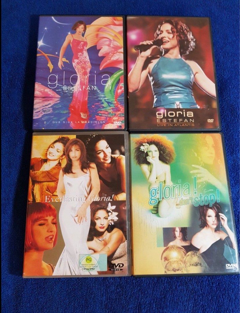 Audiophile Everlasting Gloria Estefan 1st Press MTV DVD Collection Set ...