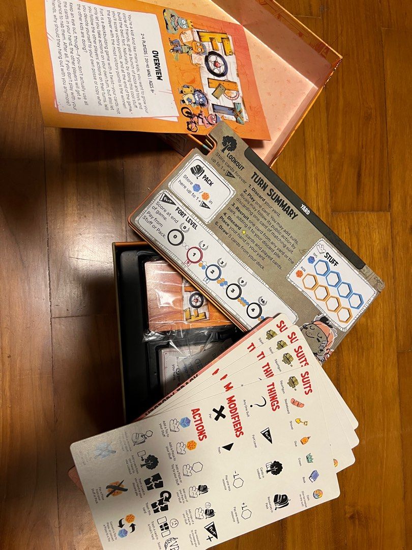 Authentic Fort board game card game, Hobbies & Toys, Toys & Games on ...