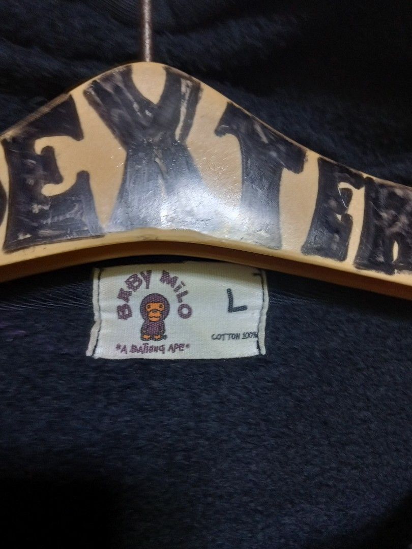 Baby milo "A bathing ape*, Men's Fashion, Tops & Sets, Hoodies on Carousell