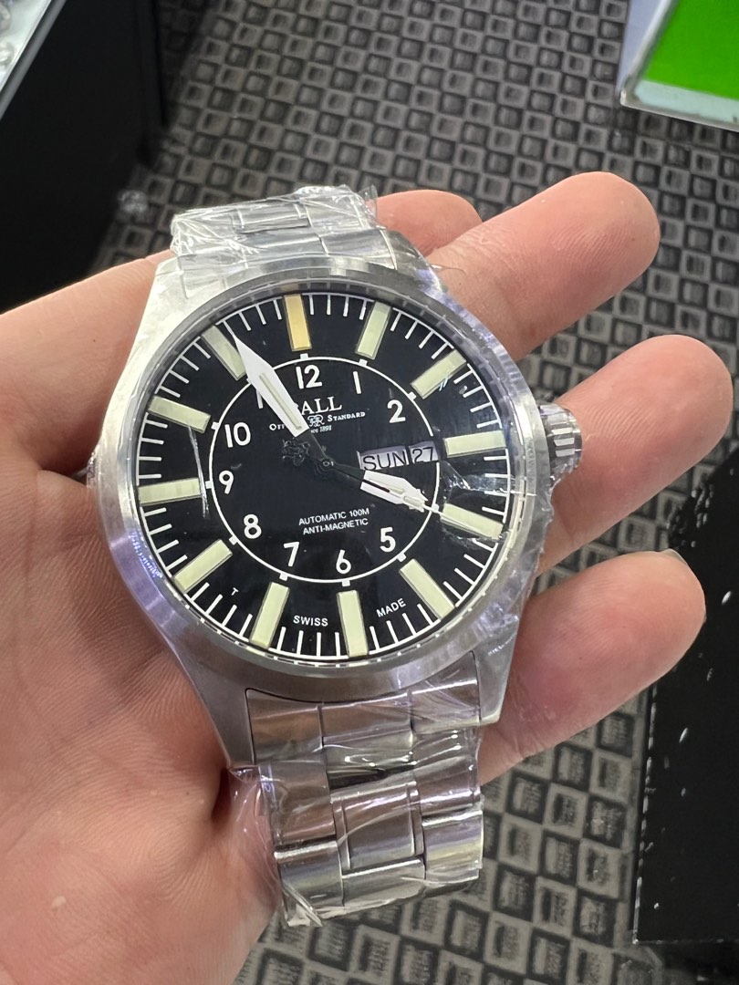 BALL ENGINEER MASTER II AVIATOR SWISS MADE AUTOMATIC NM1080C, Men's ...