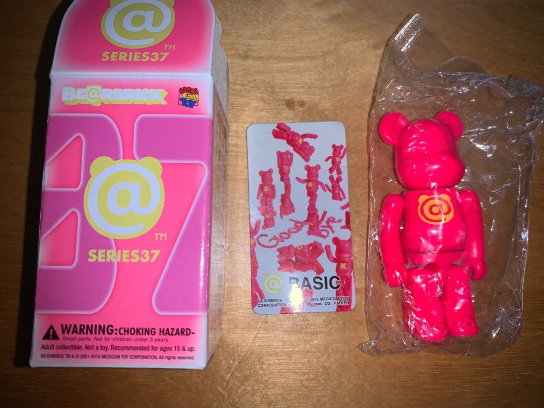 Bear brick series Basic Letter @ Bearbrick be@rbrick alphabet. Sealed with card and box. Hot ...