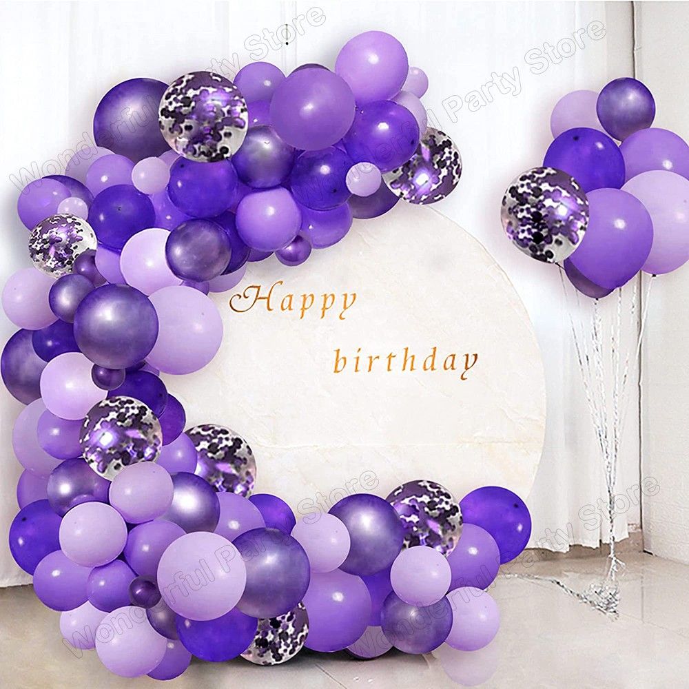 Belon helium birthday decoration surprise setup, Hobbies & Toys ...