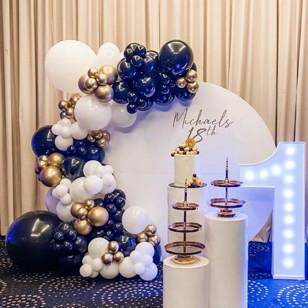 Birthday decoration setup surprise arch, Hobbies & Toys, Stationery ...