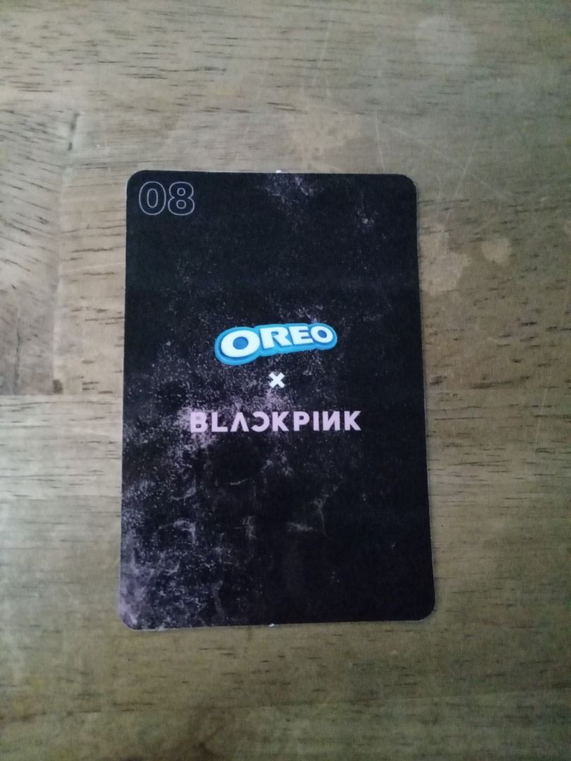 blackpink lisa oreo photocard on Carousell
