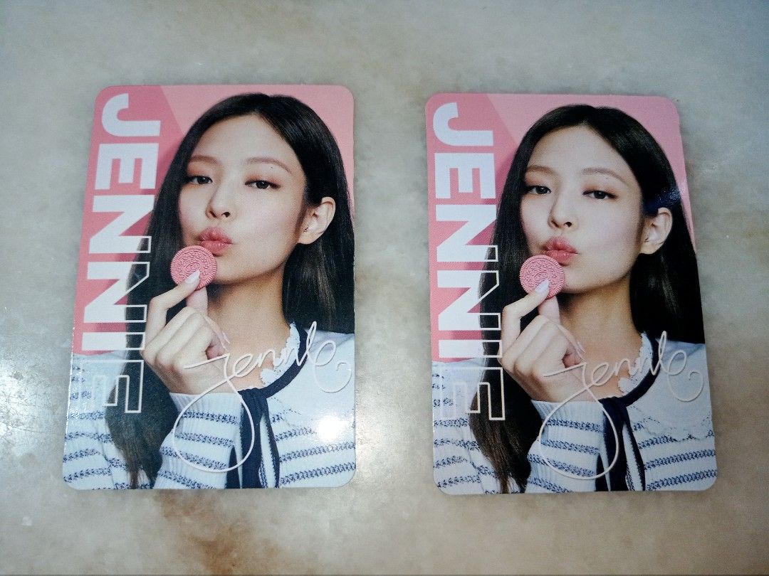 BLACKPINK OREO CARD, Hobbies & Toys, Memorabilia & Collectibles, K-Wave ...