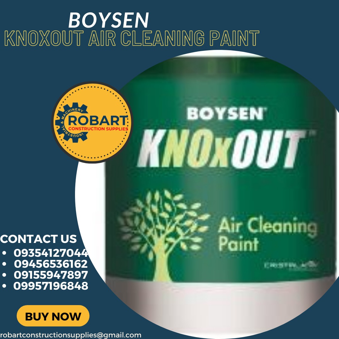 BOYSEN KNOX OUT AIR CLEANING PAINT, Commercial & Industrial ...
