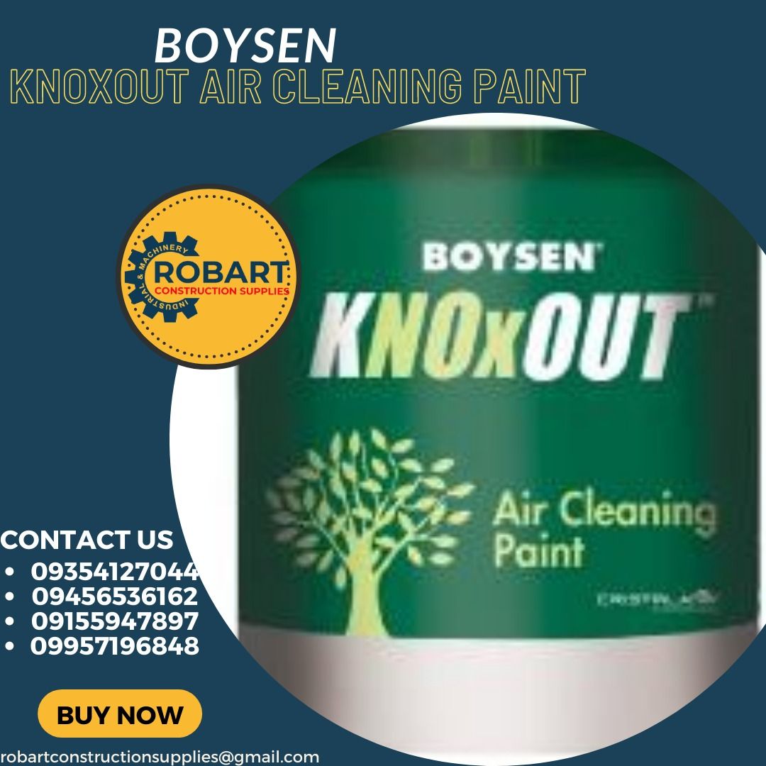 BOYSEN KNOX OUT AIR CLEANING PAINT, Commercial & Industrial, Construction Tools & Equipment on ...