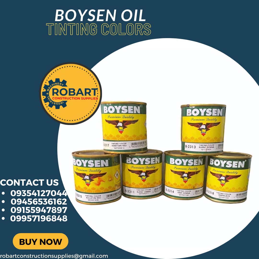 BOYSEN OIL TINTING COLOR, Commercial & Industrial, Construction Tools ...
