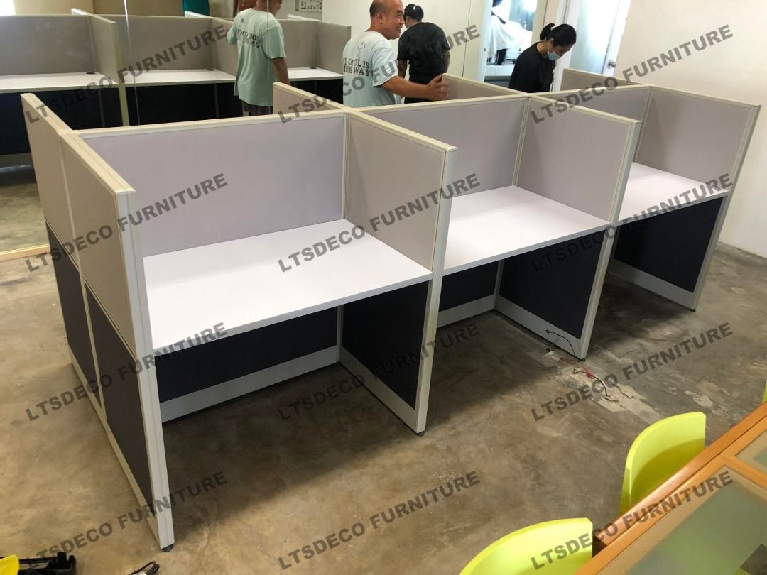 BPO WORKSTATION TABLE OFFICE PARTITION - OFFICE FURNITURES, Furniture ...