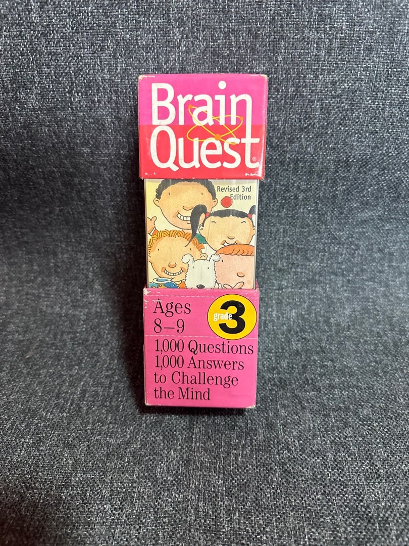 Brain Quest Trivia Cards on Carousell