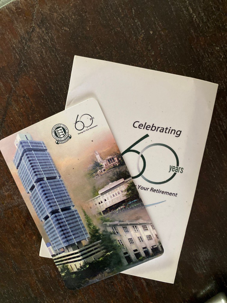 Brand new CPF 60 years EZ-Link card expired, Hobbies & Toys, Travel, Travel Essentials ...