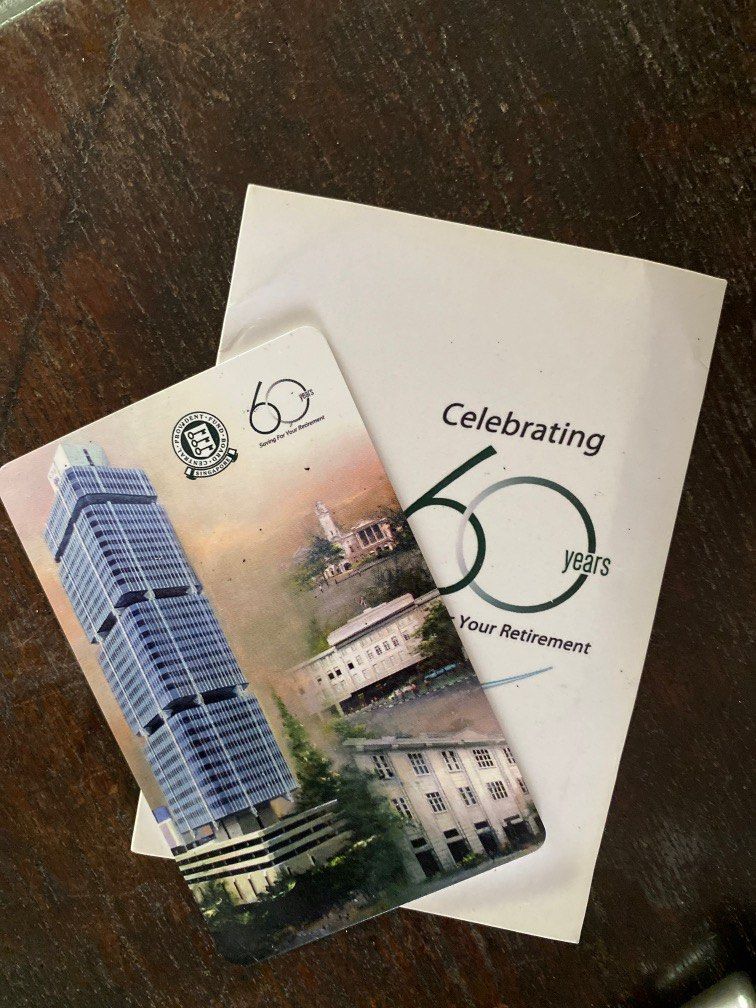 Brand new CPF 60 years EZ-Link card expired, Hobbies & Toys, Travel ...