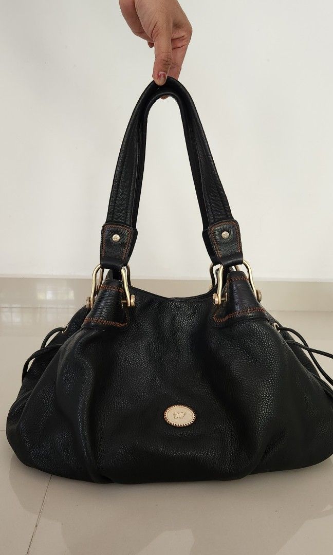 Braun bruffel Leather bag, Women's Fashion, Bags & Wallets, Shoulder ...