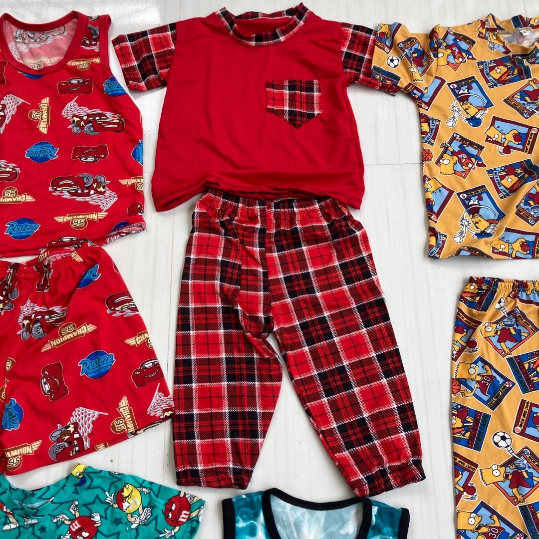 Bundle Spandex Pajama Pantulog Damit Terno Boy Kinds, Babies & Kids ...