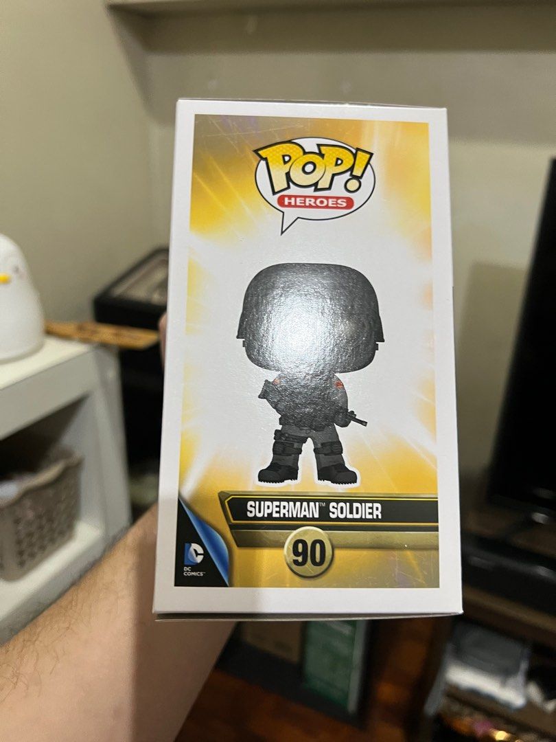 BVS Superman Soldier Funko Pop on Carousell