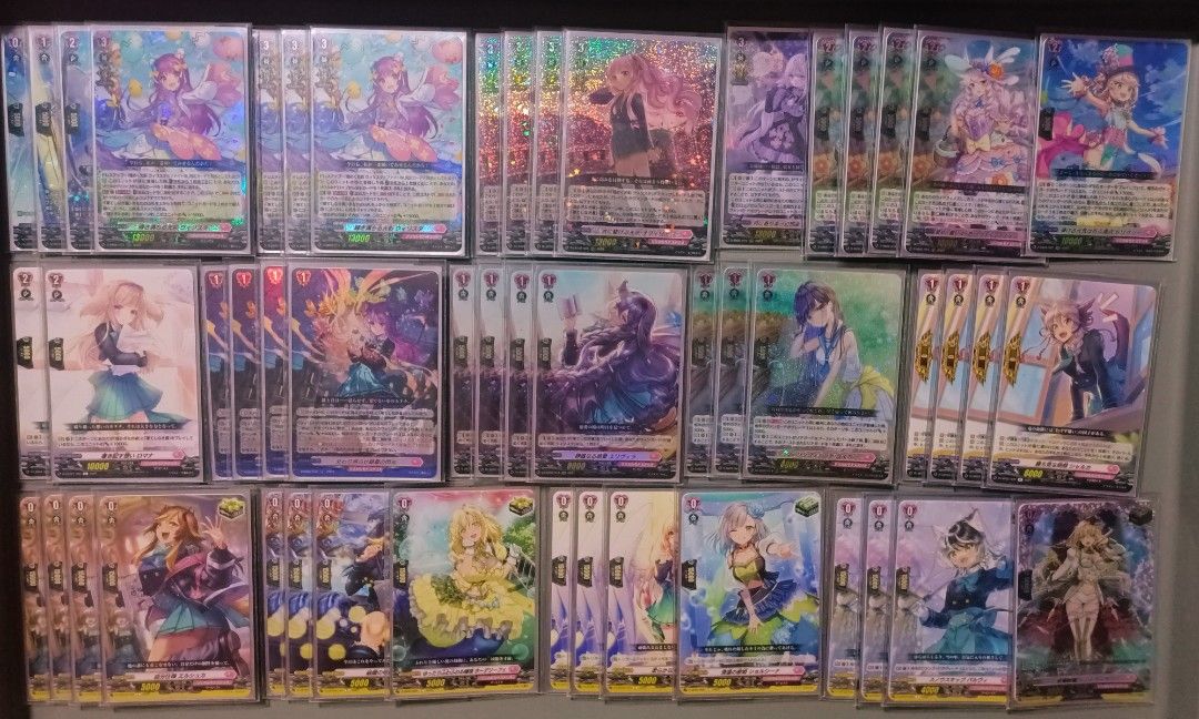 Cardfight Vanguard D Standard Overdress Lyrical Monasterio Wilista Deck ...