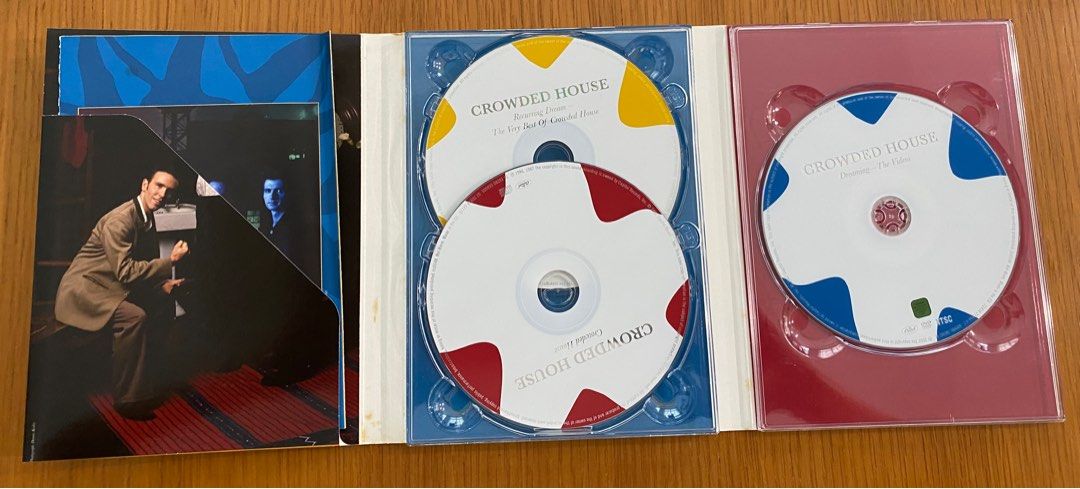 CD & DVD: rock, pop - Crowded House Box Set 2CDs and 1 DVD, EU Pressing, RARE, Hobbies & Toys ...