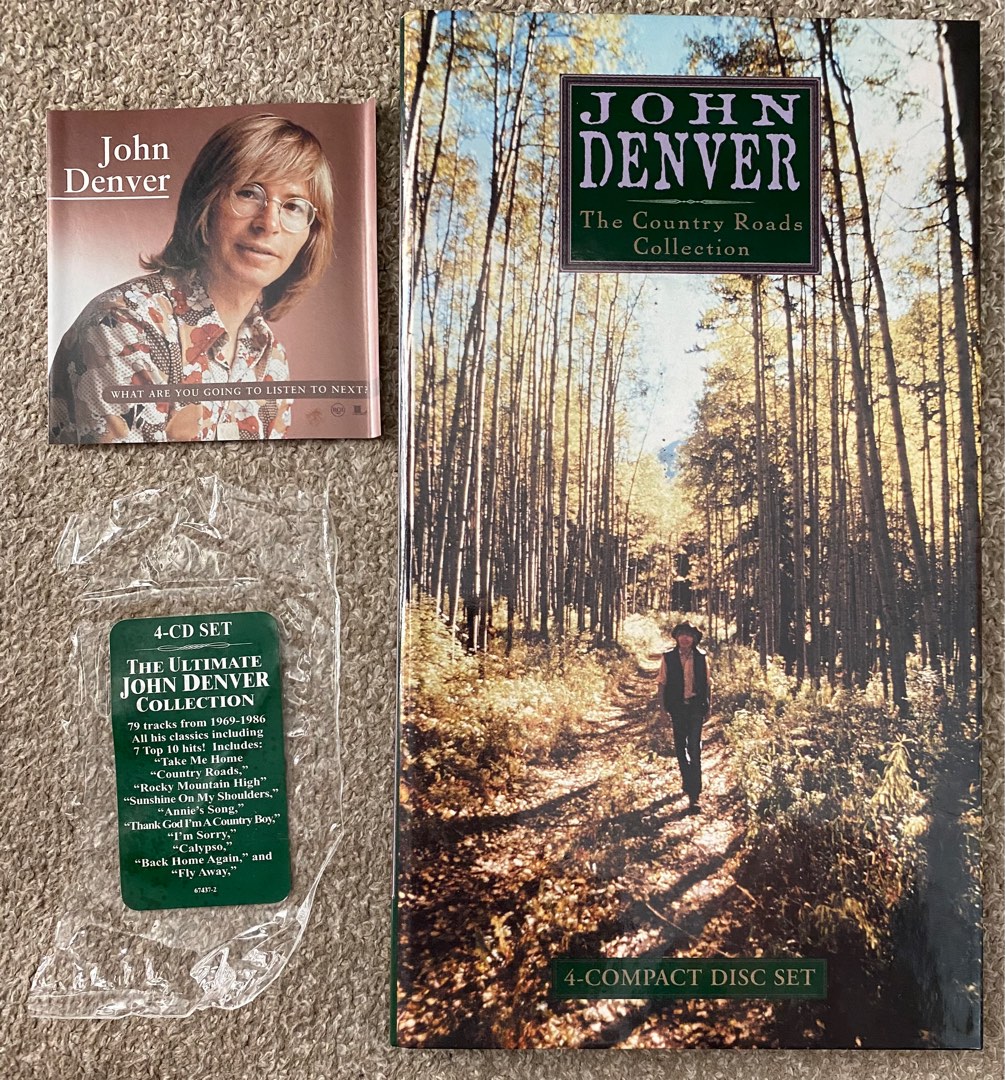 CD: country - John Denver The Country Roads Collection Box Set, 4 CDs ...