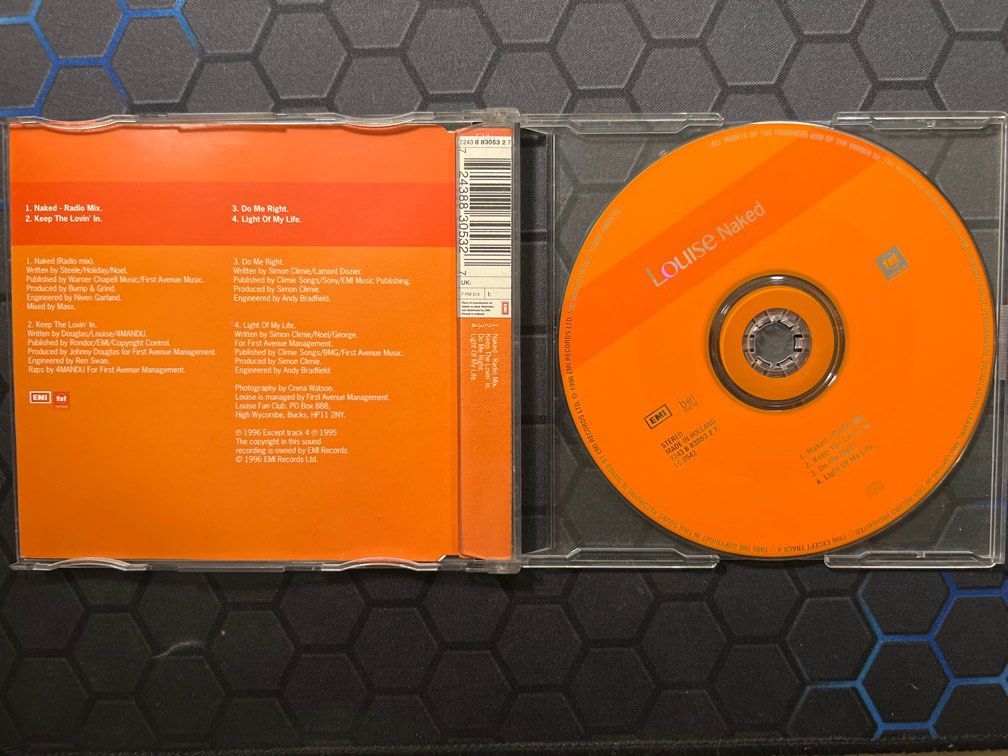 CD Louise Naked, Hobbies & Toys, Music & Media, CDs & DVDs on Carousell