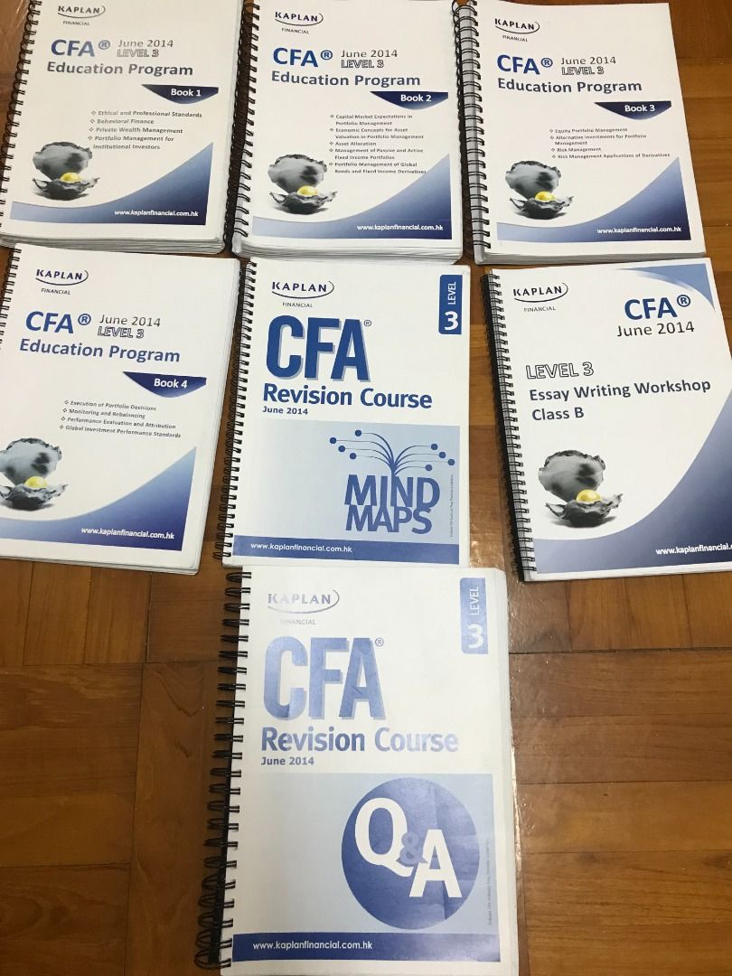 CFA Level 3 (Kaplan Tutor Notes), 興趣及遊戲, 書本 & 文具, 教科書 - Carousell
