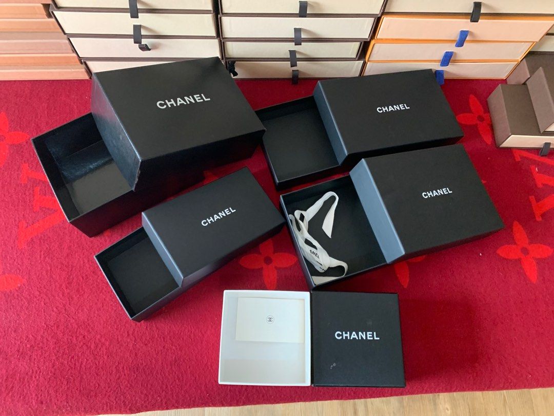 Chanel boxes, Luxury, Accessories on Carousell