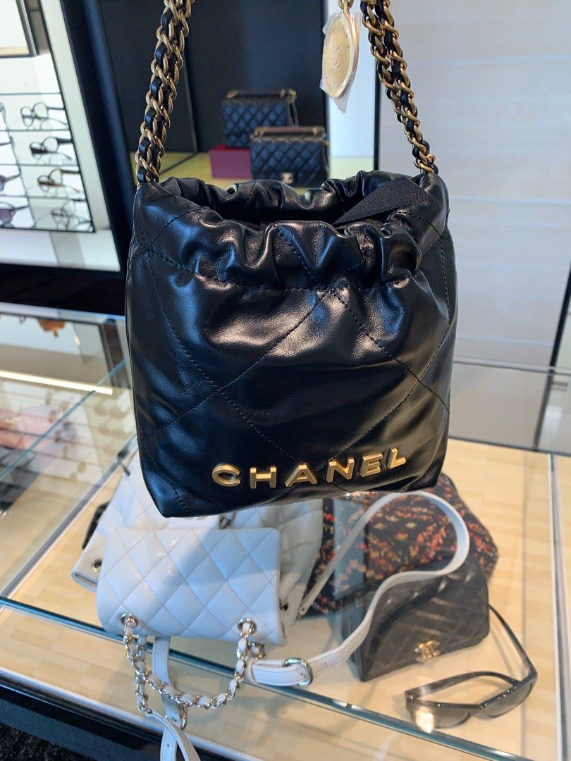 Chanel Mini 22 Bag, Luxury, Bags & Wallets on Carousell