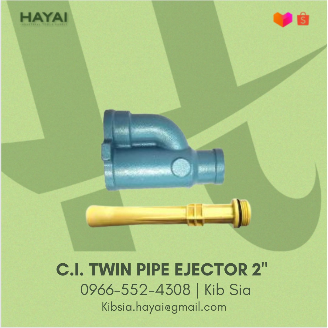 C.I. Twin Pipe Ejector 2" on Carousell