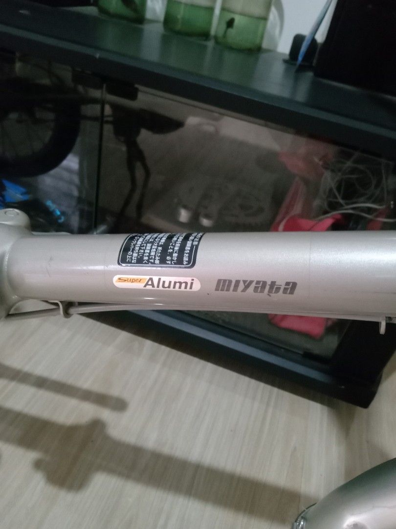 Classic miyata super folio 16inch alloy folding bike on Carousell