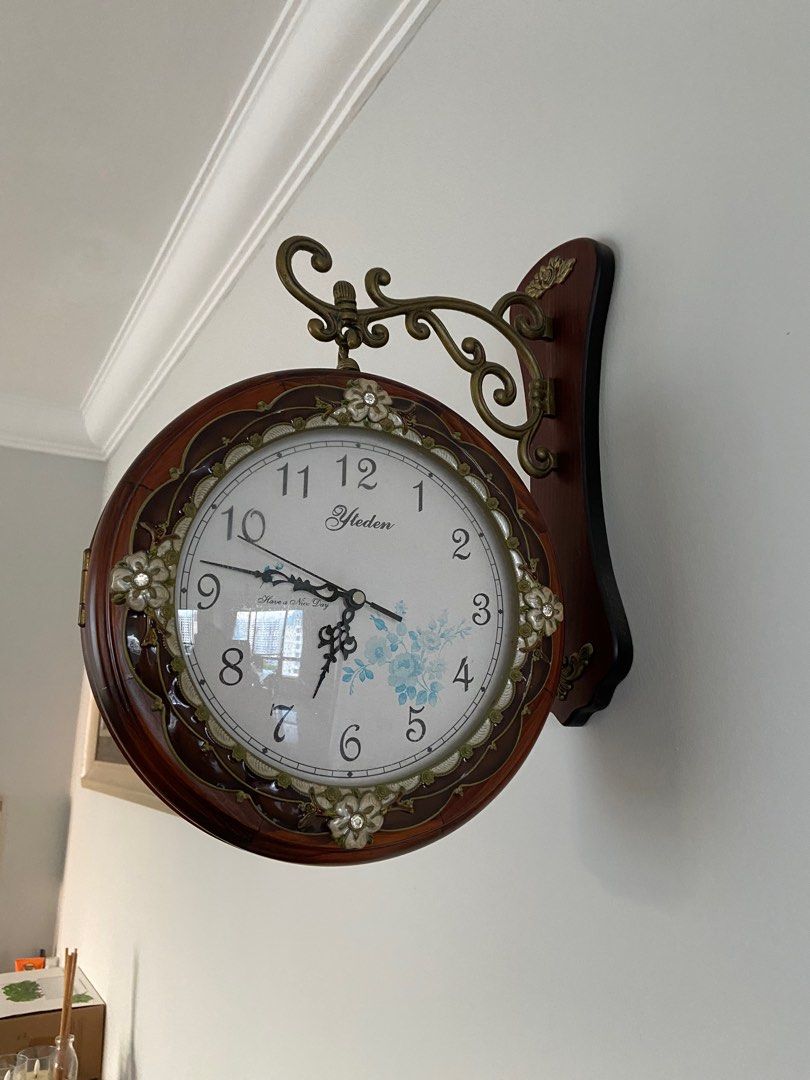 classic wall clocks, Furniture & Home Living, Home Decor, Clocks on ...
