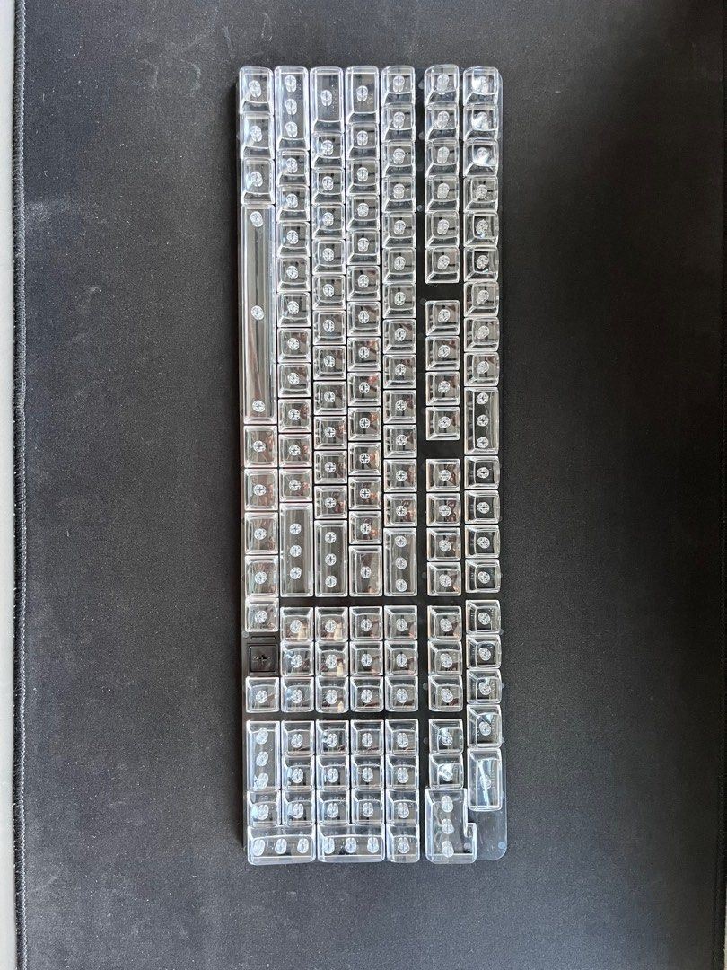 Clear keycaps, Computers & Tech, Parts & Accessories, Computer Keyboard ...