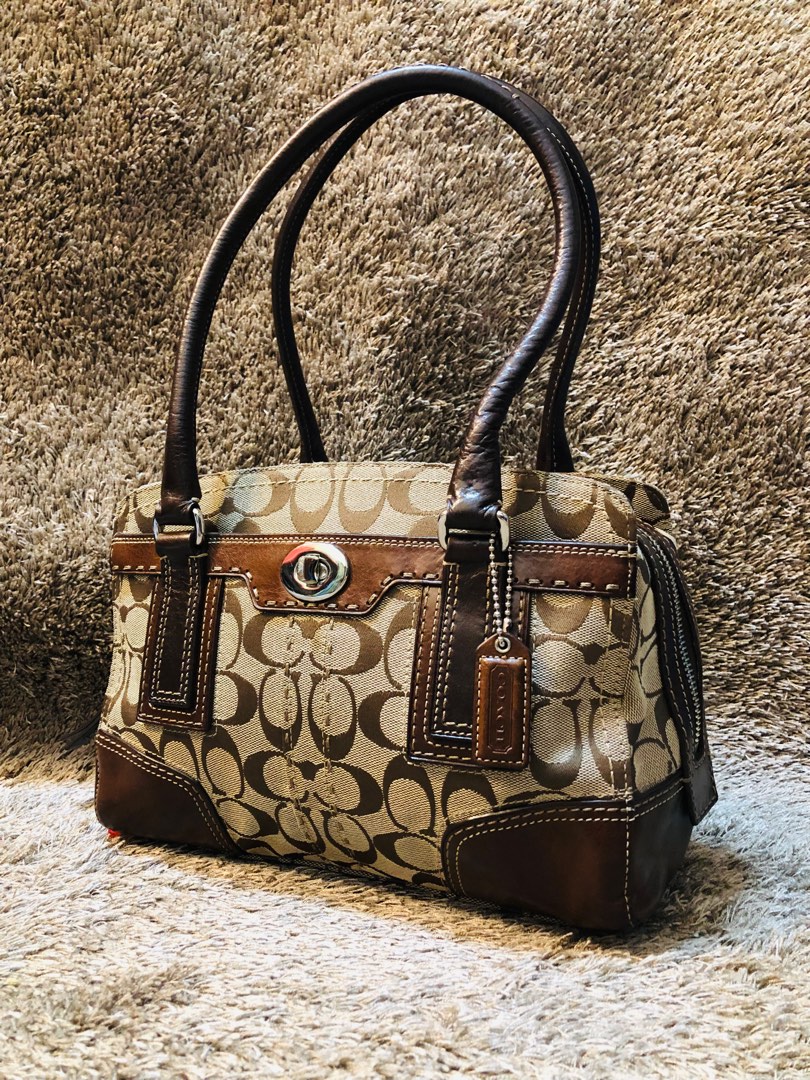 COACH HAMPTON SATCHEL, Luxury, Bags & Wallets on Carousell