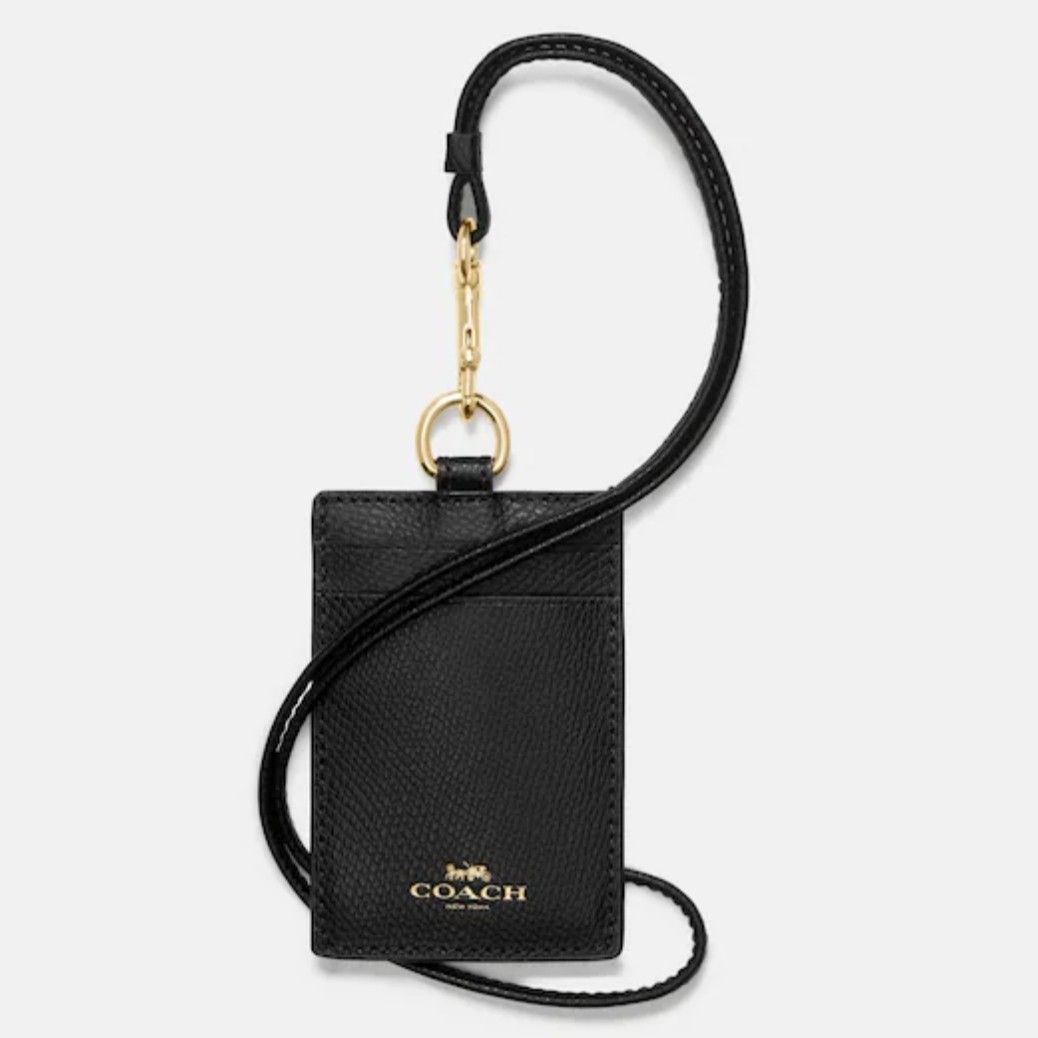 COACH ID Holder and Lanyard, Luxury, Accessories on Carousell