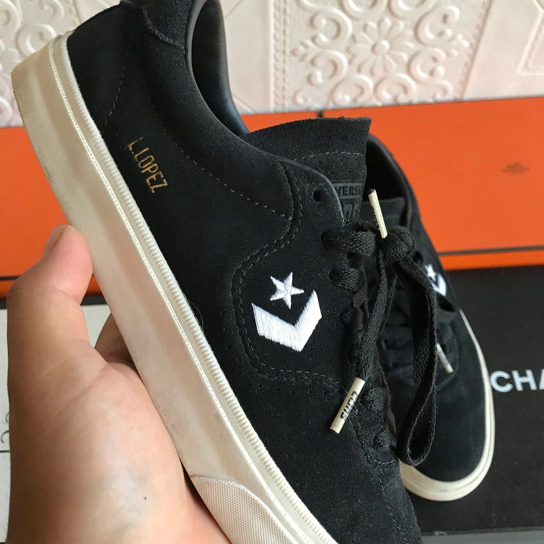 CONVERSE CONS x L Lopez “ Authentic “ Pro Low size 40, Fesyen Pria ...