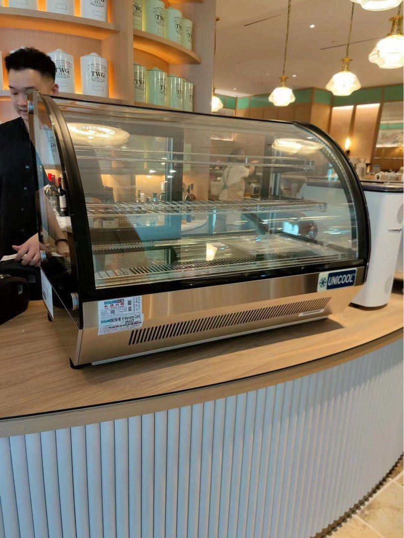 Counter top Display Chiller (Curved one), TV & Home Appliances, Kitchen ...