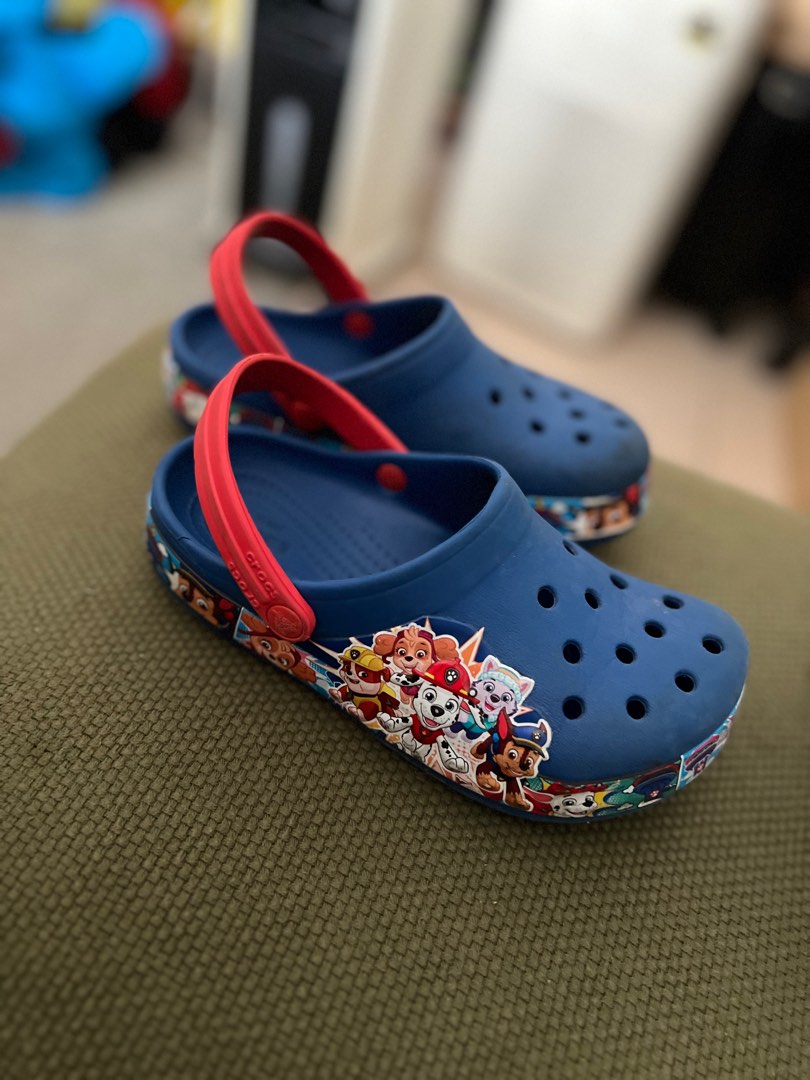 Crocs Paw Patrol size c13, Babies & Kids, Babies & Kids Fashion on ...