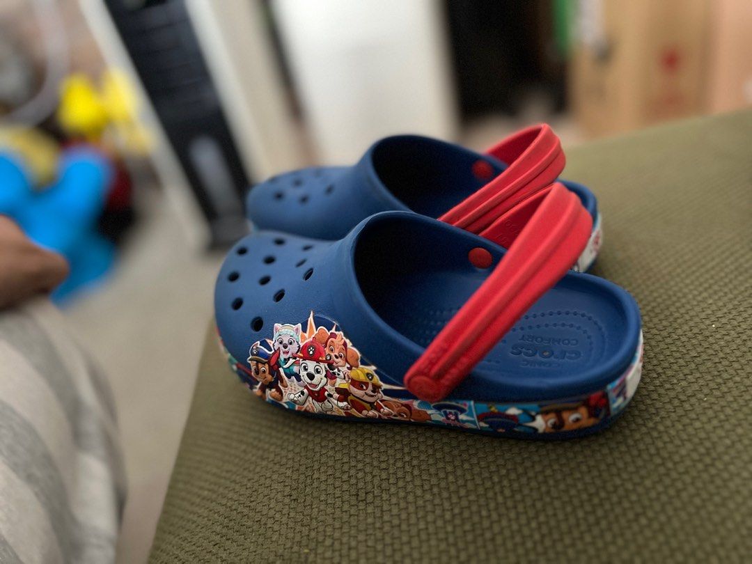 Crocs Paw Patrol size c13, Babies & Kids, Babies & Kids Fashion on ...