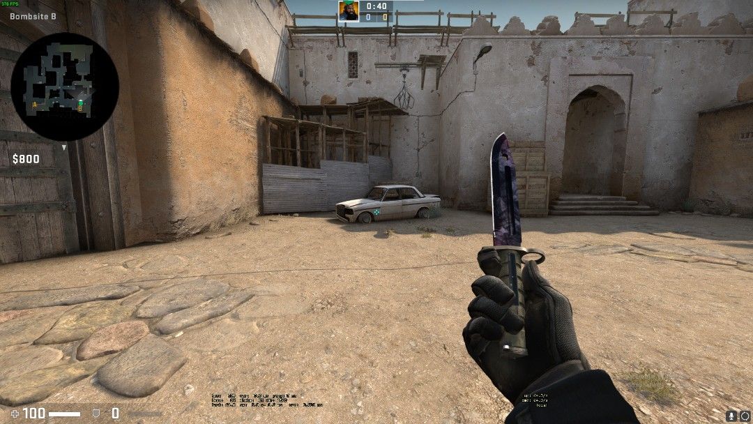 CSGO knife BAYONET DOPPLER P1 FN, Video Gaming, Gaming Accessories, In-Game Products on Carousell