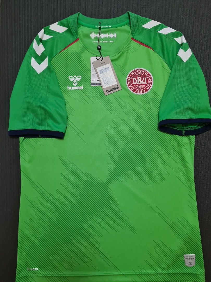 DBU DENMARK 2021 AUTHENTIC HUMMEL GOALKEEPER AWAY JERSEY, Hobbies ...