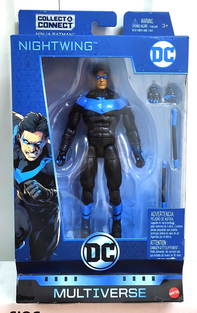 DC Multiverse CnC Ninja Batman, Black Lightning, Beast Boy, John ...