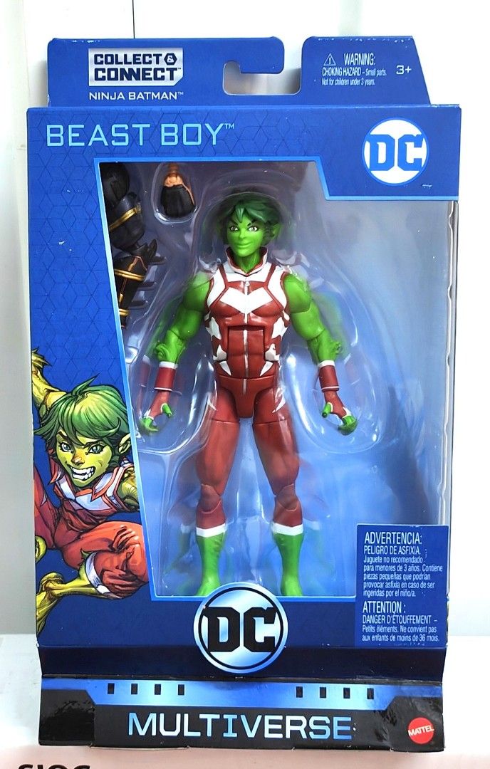 DC Multiverse CnC Ninja Batman, Black Lightning, Beast Boy, John ...