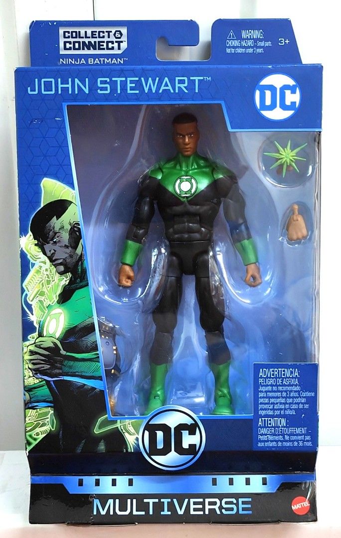 DC Multiverse CnC Ninja Batman, Black Lightning, Beast Boy, John ...