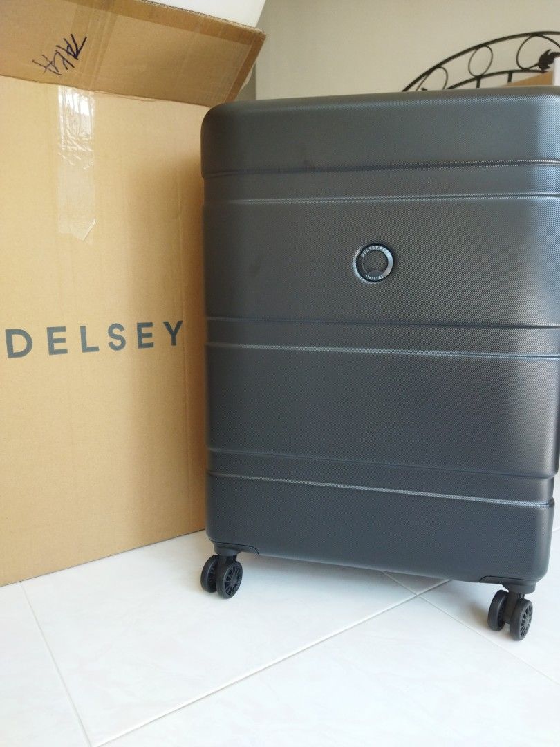 Delsey Paris Airship 2.0 66cm hard cover luggage trolley case 24 ...