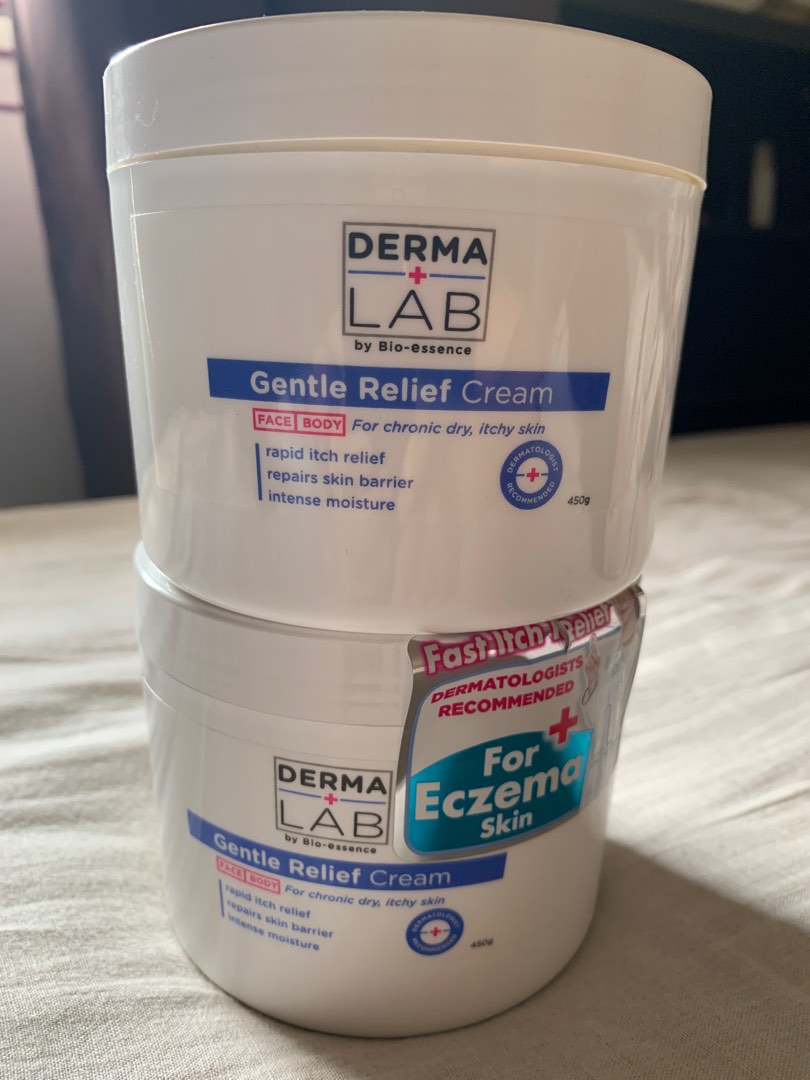 2 x Dermalab Gentle Relief Cream Moisturizer, Beauty & Personal Care ...