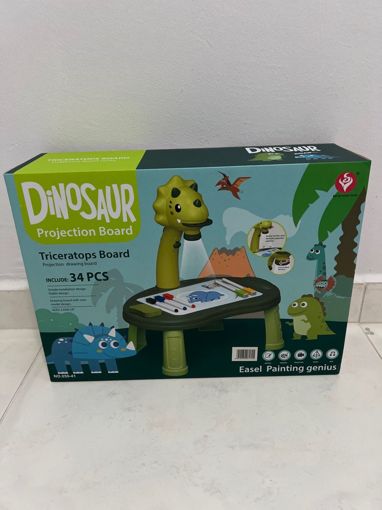 Dinosaur Projection Board, Hobbies & Toys, Toys & Games on Carousell